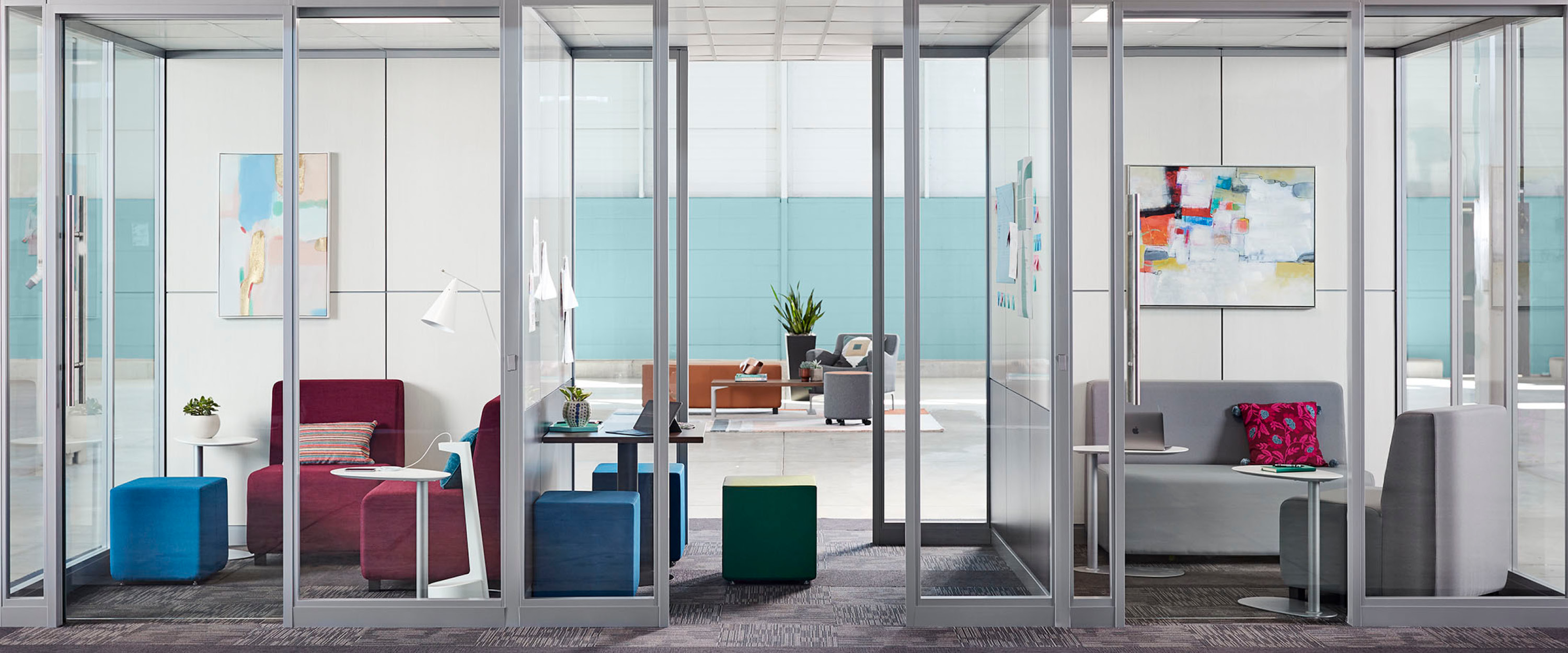 The Volo Wall - Moveable Office Wall System by Trendway›